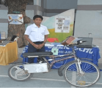 CBSE Science Fair Exhibition Project, “Eco friendly- E-bicycle” Theme ...